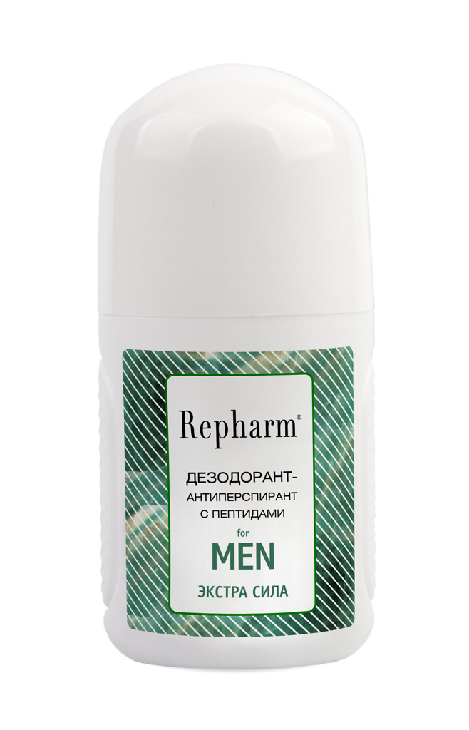 Дезодорант-антиперспирант Repharm for men ЭКСТРА СИЛА с пептидами, 80 ...